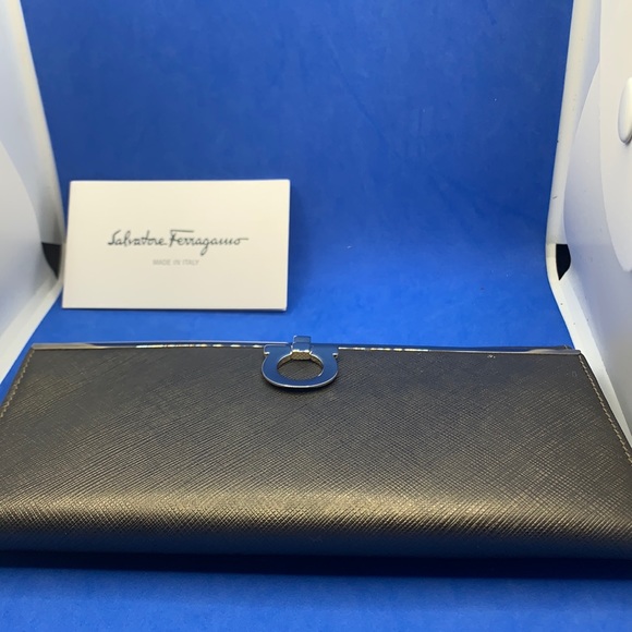 Salvatore Ferragamo | Bags | Sale Salvatore Ferragamo Leather Wallet ...